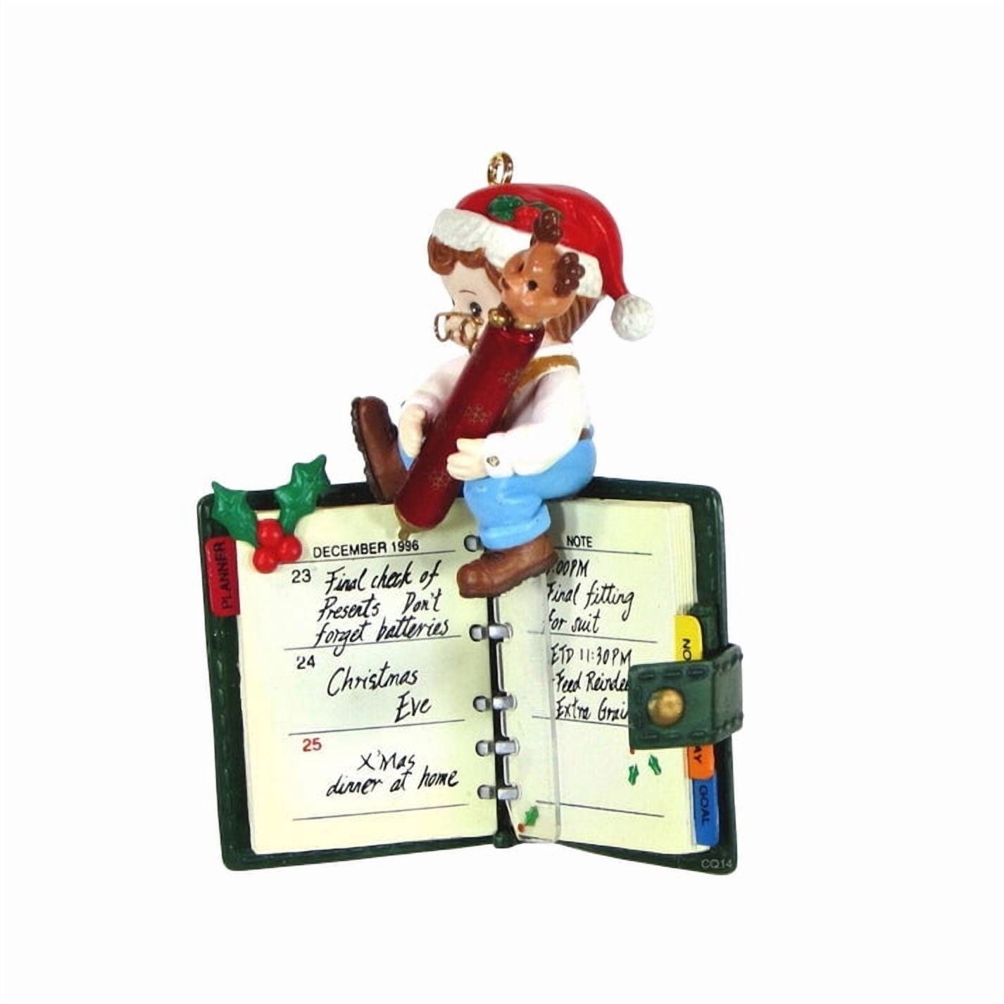 1996 An Appointment With Santa (Elf) Enesco Christmas Tree Ornament ...