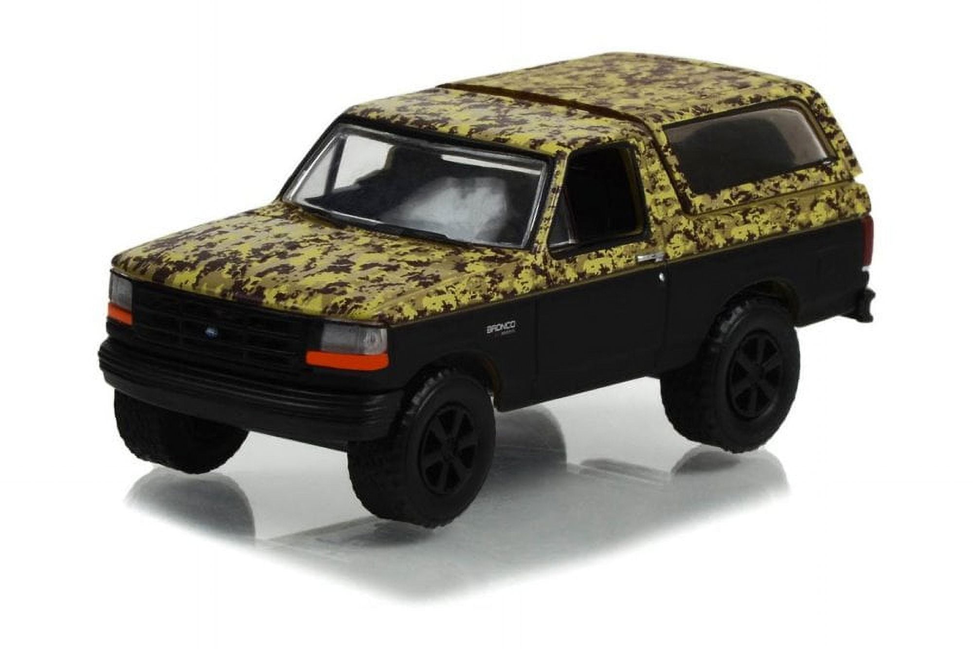 1996 Ford Bronco (Lifted), Black - Greenlight 35250C/48 - 1/64 Scale ...