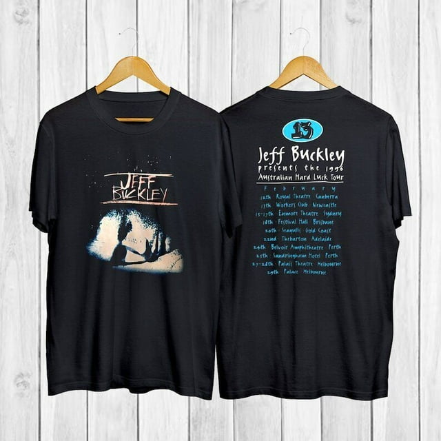 1996 Jeff Buckley Hard Luck Tour T-Shirt, Vintage 90s Jeff Buckley ... 1996 Jeff Buckley Hard Luck Tour T-Shirt, Vintage 90s Jeff Buckley ...
