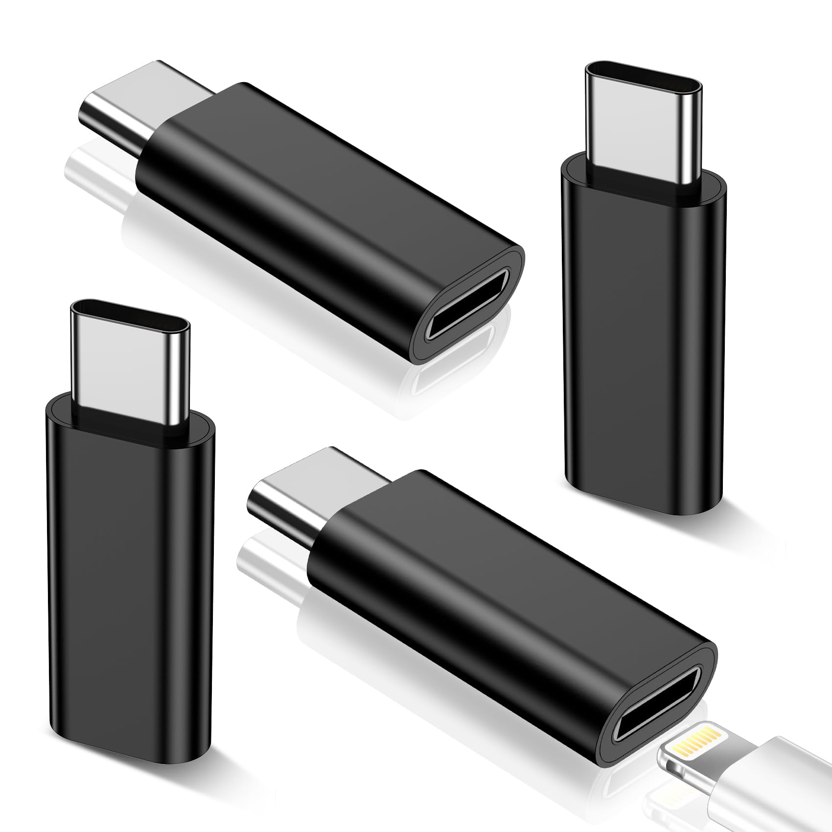 1996 𝟒𝐏𝐚𝐜𝐤 𝐔𝐩𝐠𝐫𝐚𝐝𝐞𝐝 Lightning to USB C Adapter for iPhone 16/15 Pro Max ...