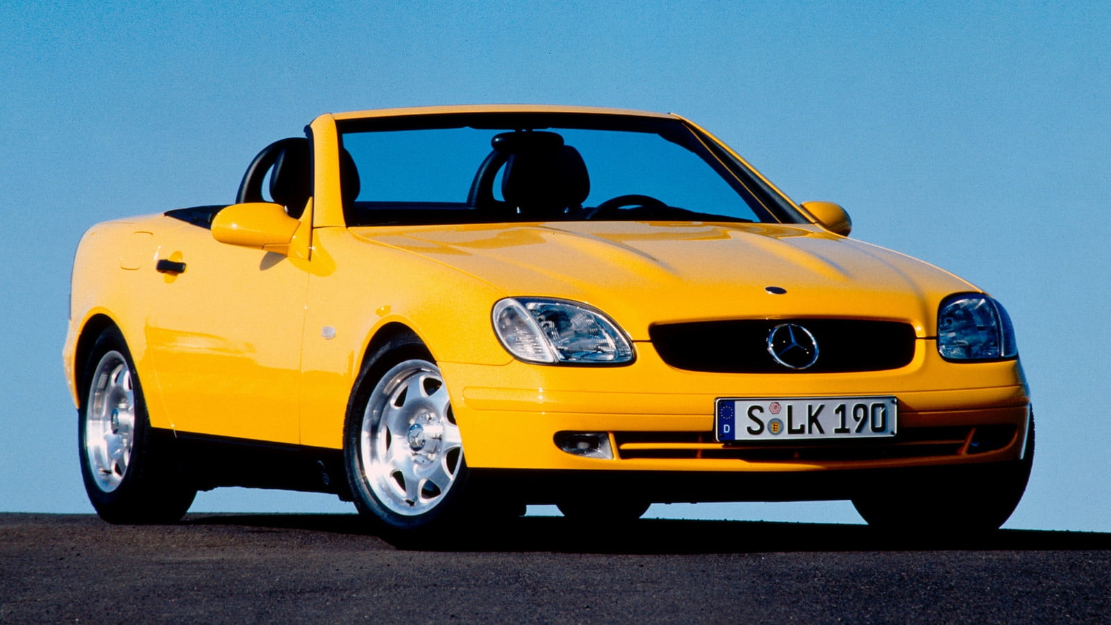 1996 Mercedes-Benz SLK Class - 24x36 Inch Glossy Laminated Poster ...