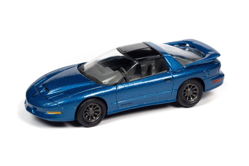 1996 Pontiac Trans Am, Medium Cloisonne Blue Poly - Johnny Lightning ...