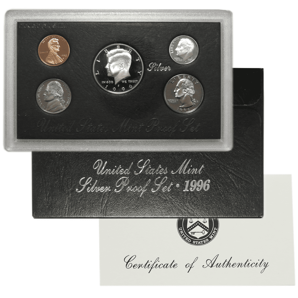 1996-S U.S. Silver Proof Set - Walmart.com