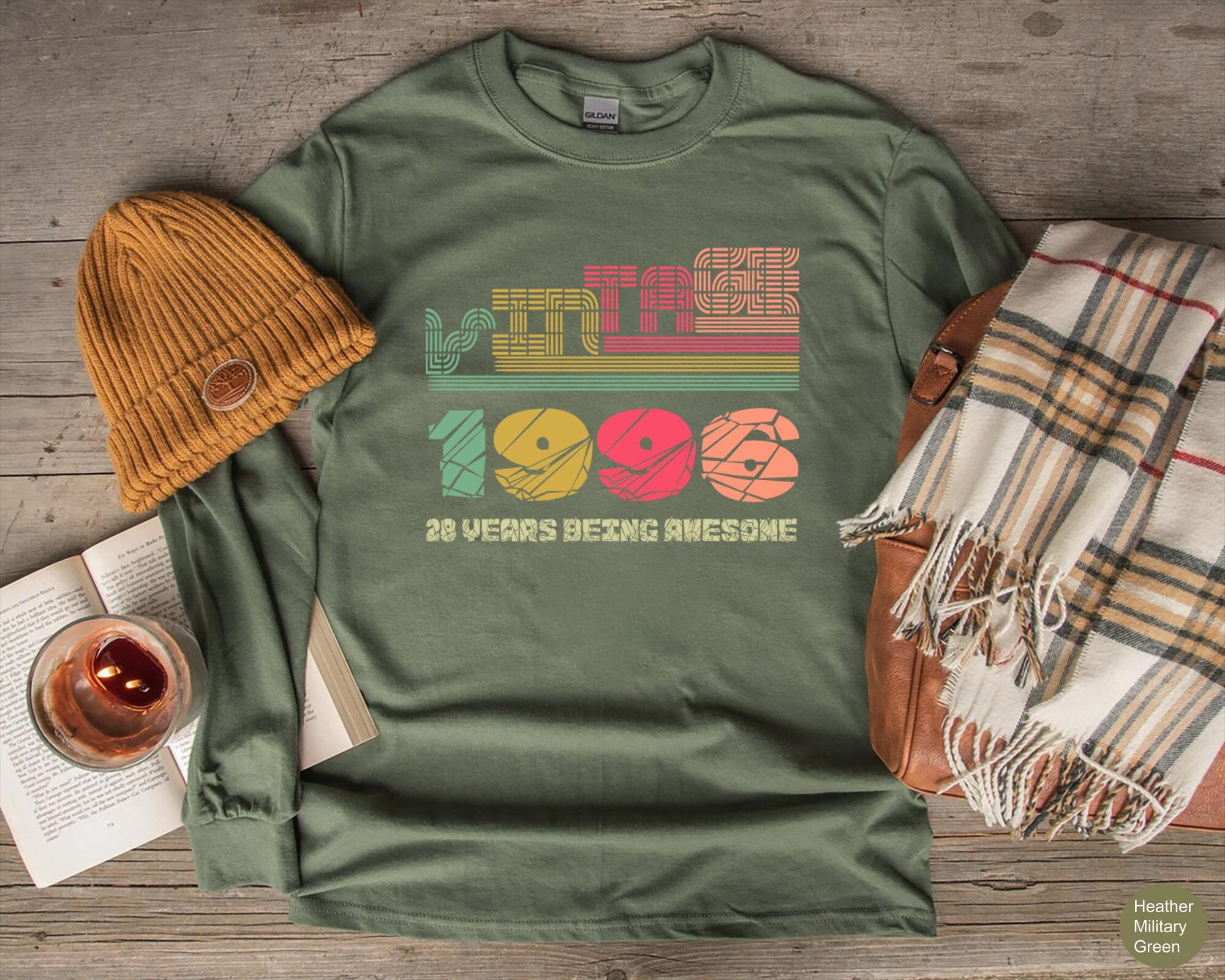 1996 Shirt,28th Birthday Shirt, 1996 Birthday Shirts,28th Birthday ...