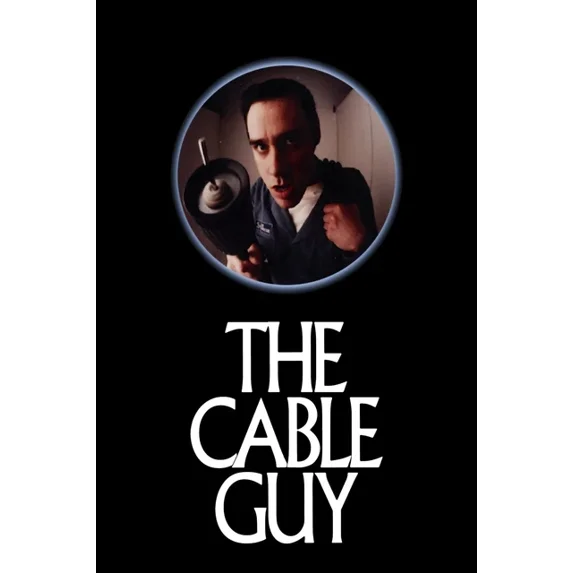 1996 The Cable Guy Poster Jim Carrey Matthew Broderick Jack Black ...