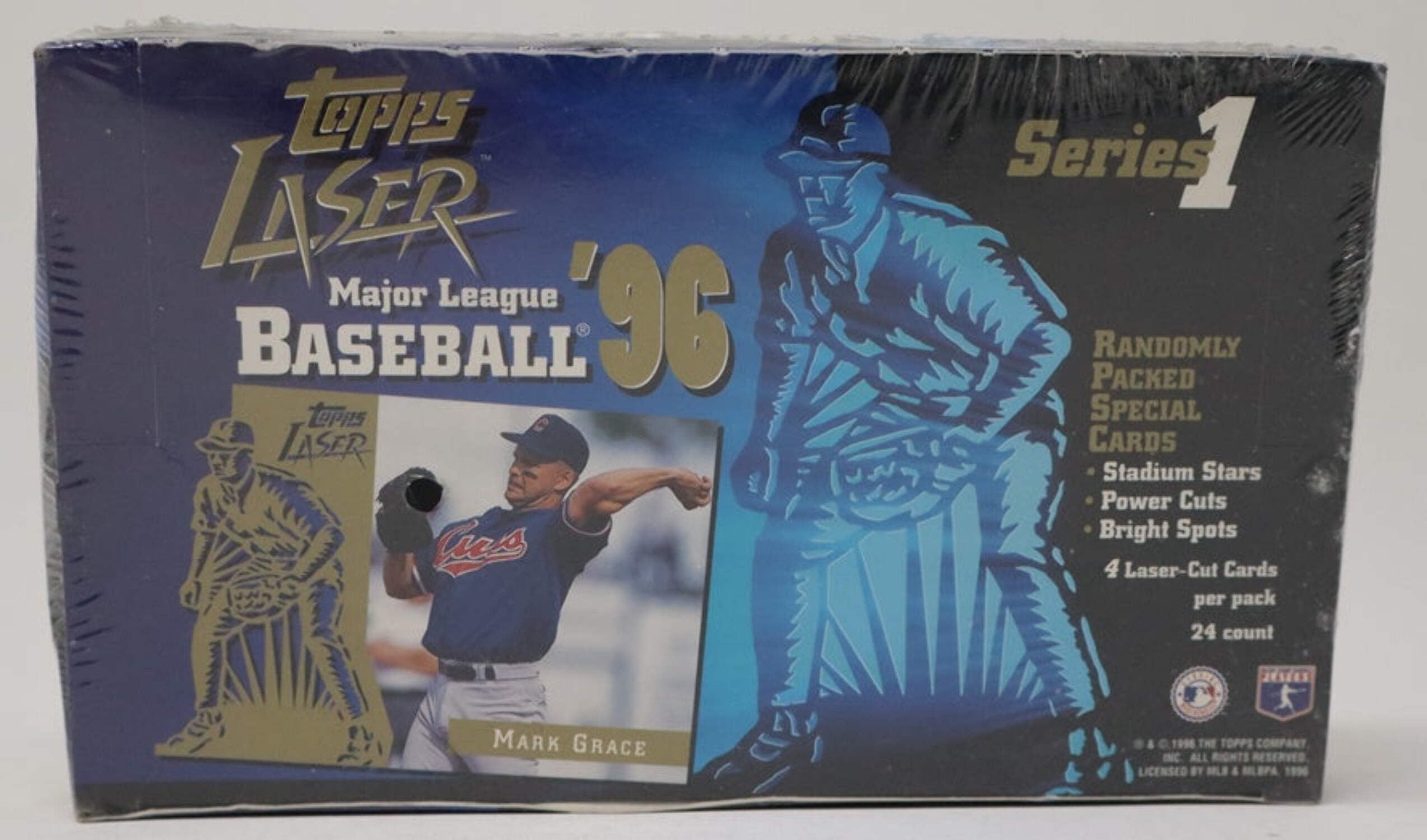 1996 Topps Laser Baseball Series 1 Box (Hobby) (24/4) - Walmart.com