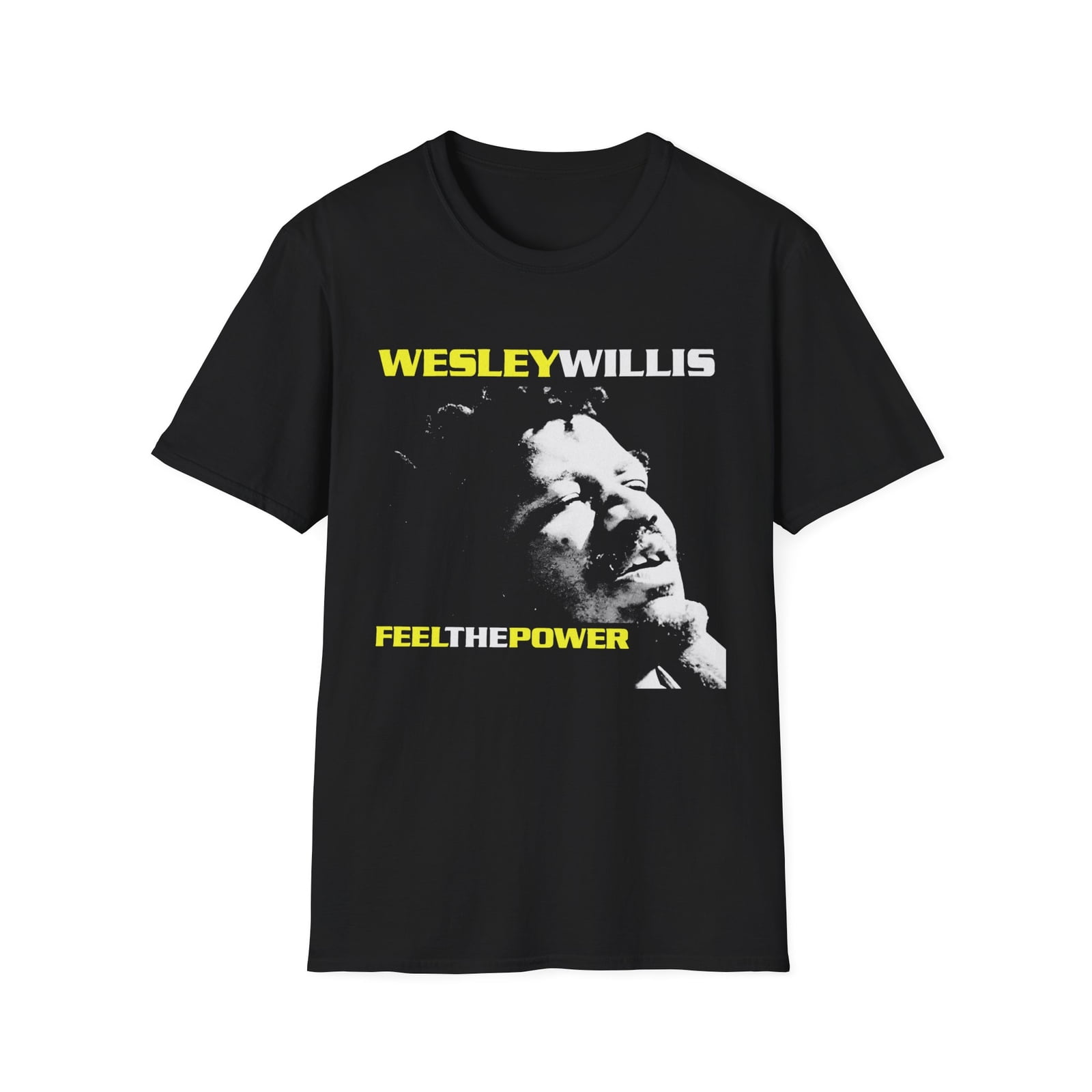 1996 feel the power album by outsider artist wesley willis tshirt ...