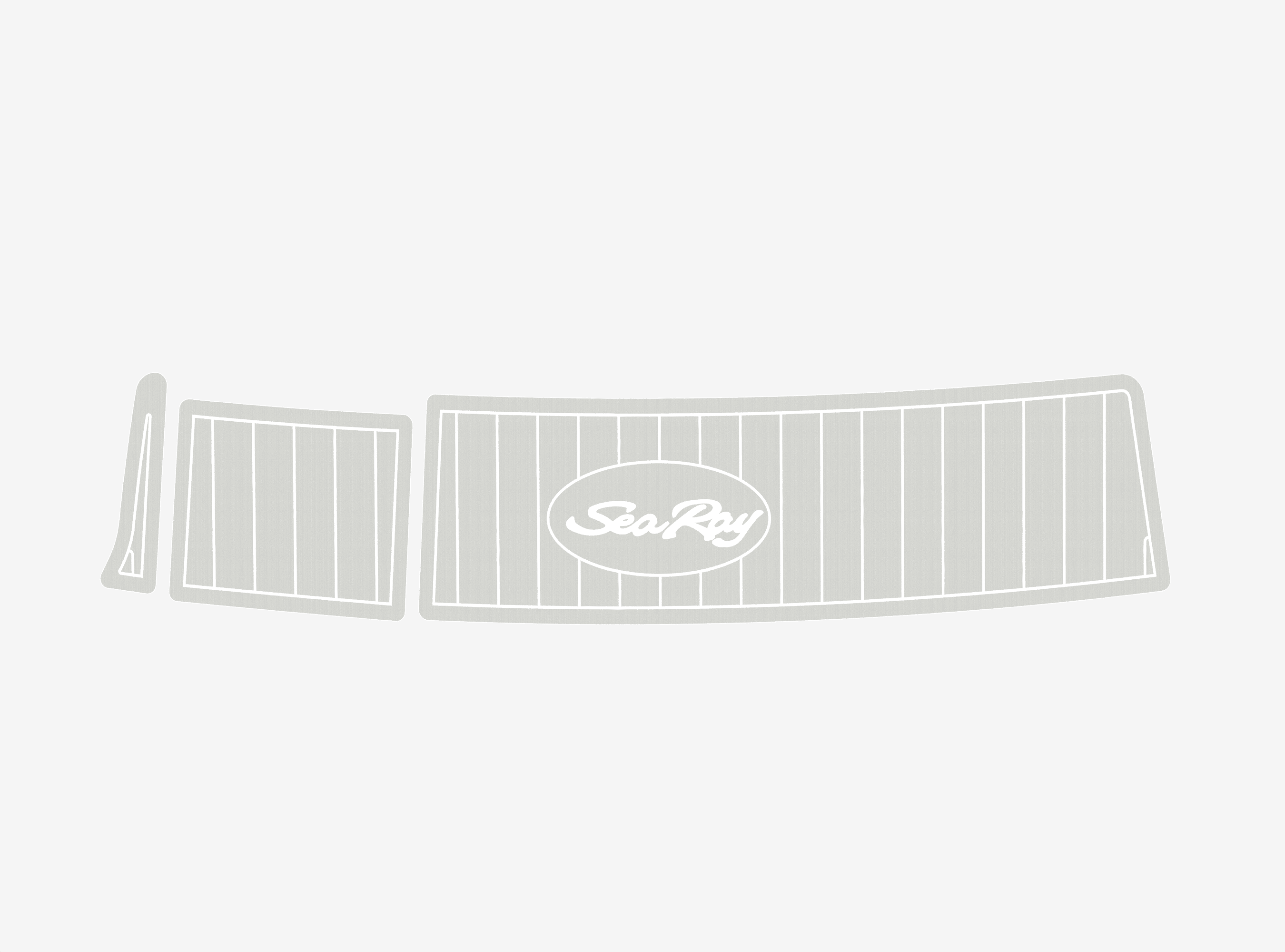 1997-2000 Sea Ray 230 EVA Foam Marine Decking, Non-SlipYacht Flooring ...