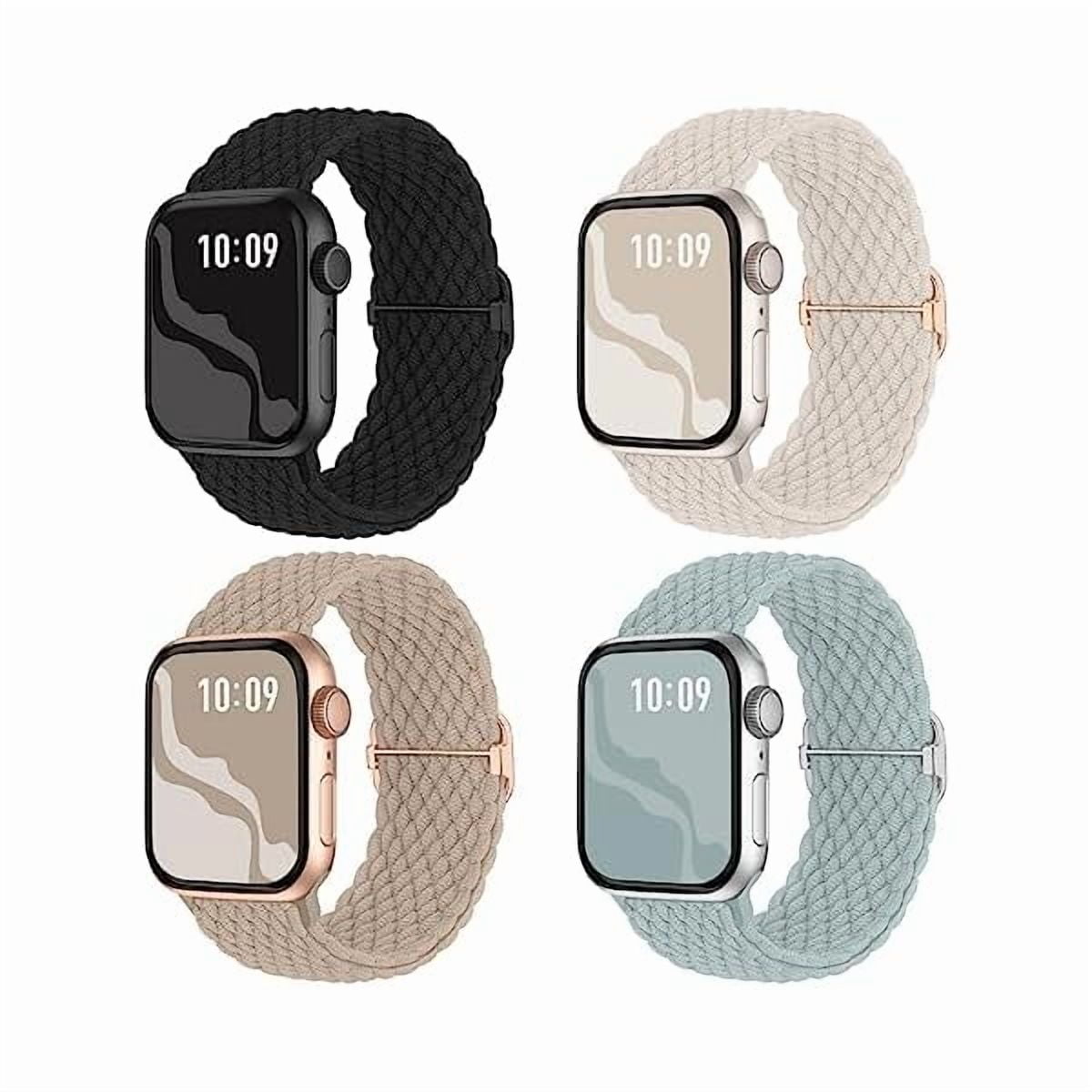 1997 Braided Stretchy Solo Loop Compatible for Apple Watch Band for ...