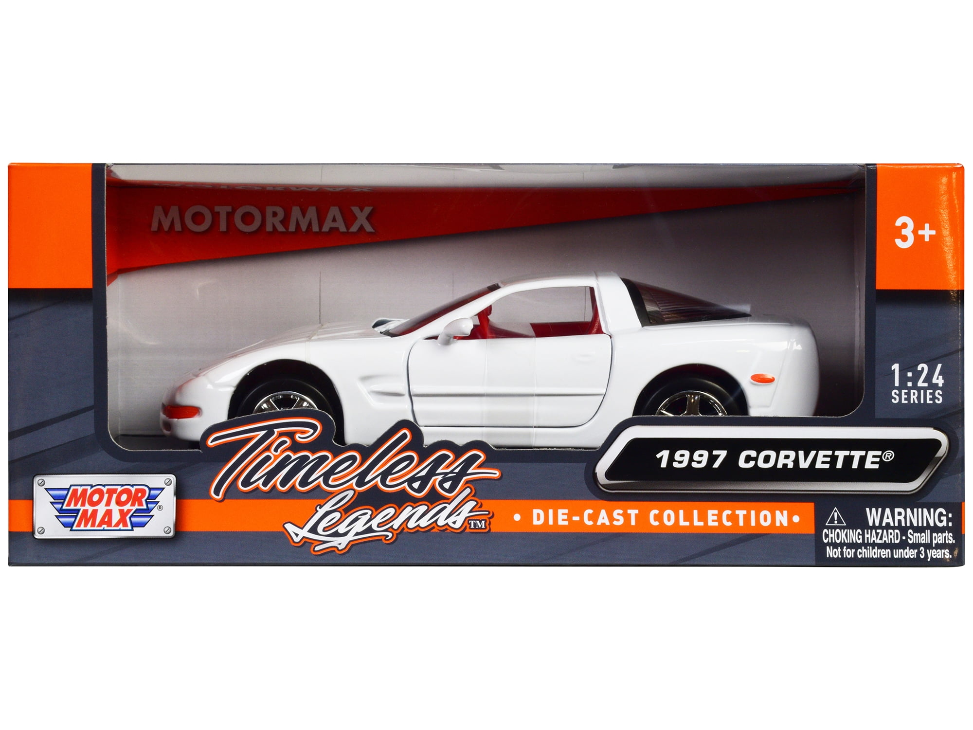 1997 Chevrolet Corvette C5 Coupe White with Red Interior "Timeless ...