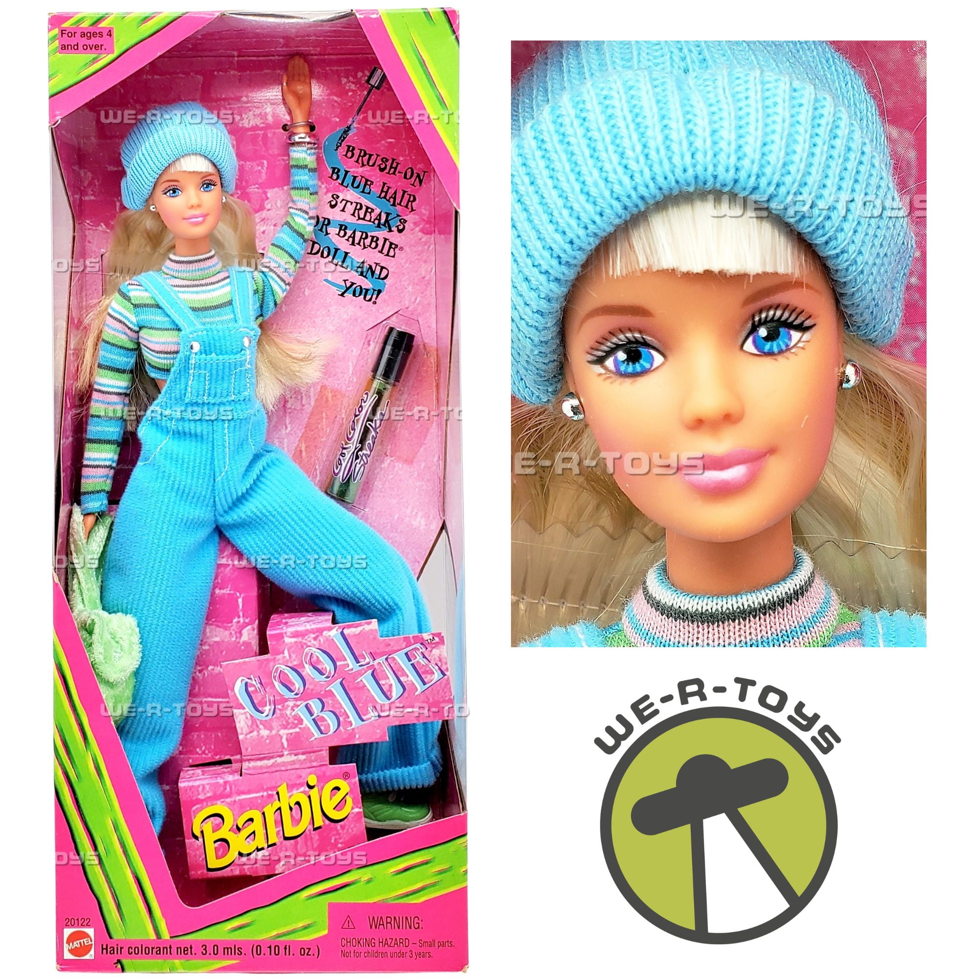 1997 Cool Blue Barbie Doll - Walmart.com