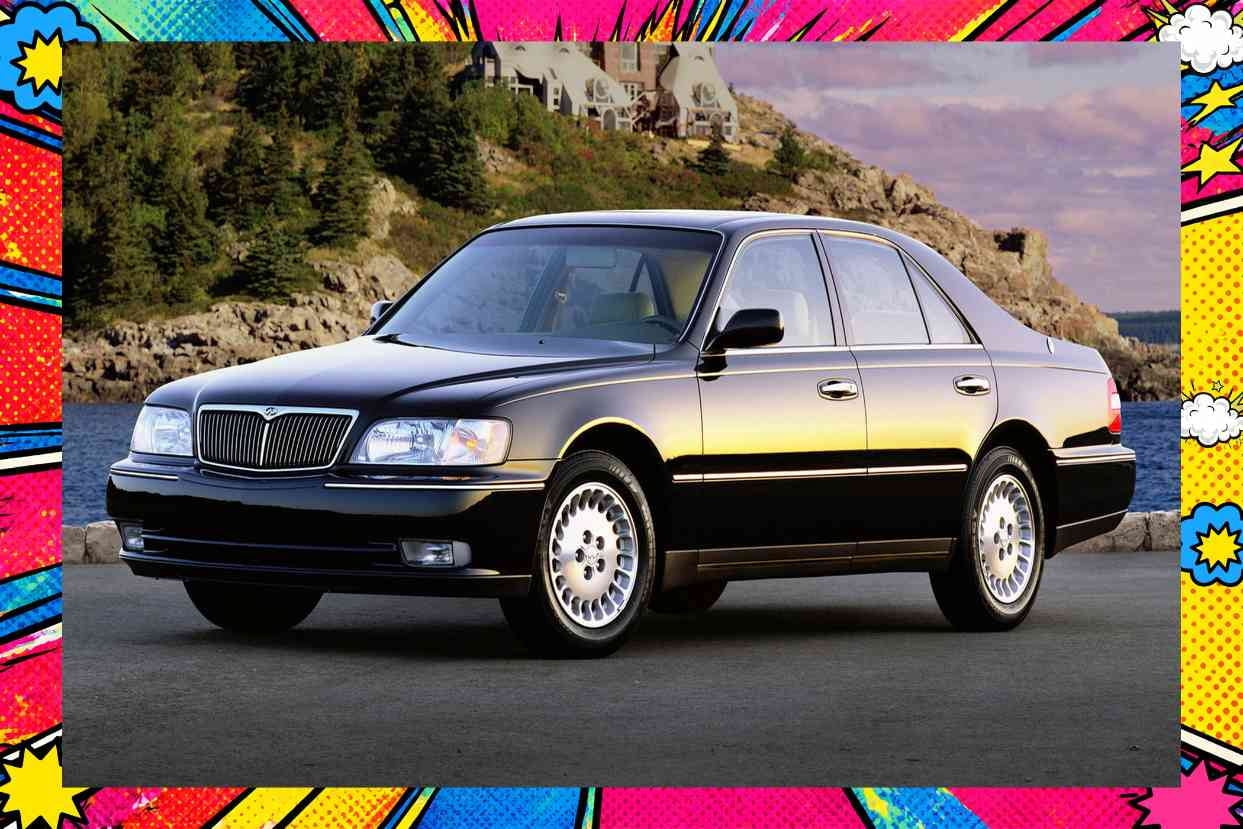 1997 Infiniti Q45 - Pop Art Edition | 24x36 Inch Laminated Poster ...