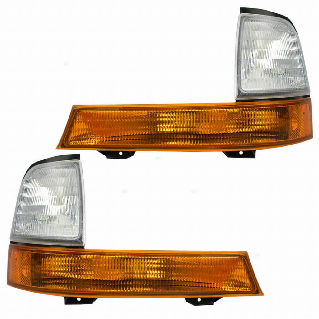 For 1998-2000 Ford Ranger Pair Driver and Passenger Side Parking Light ...