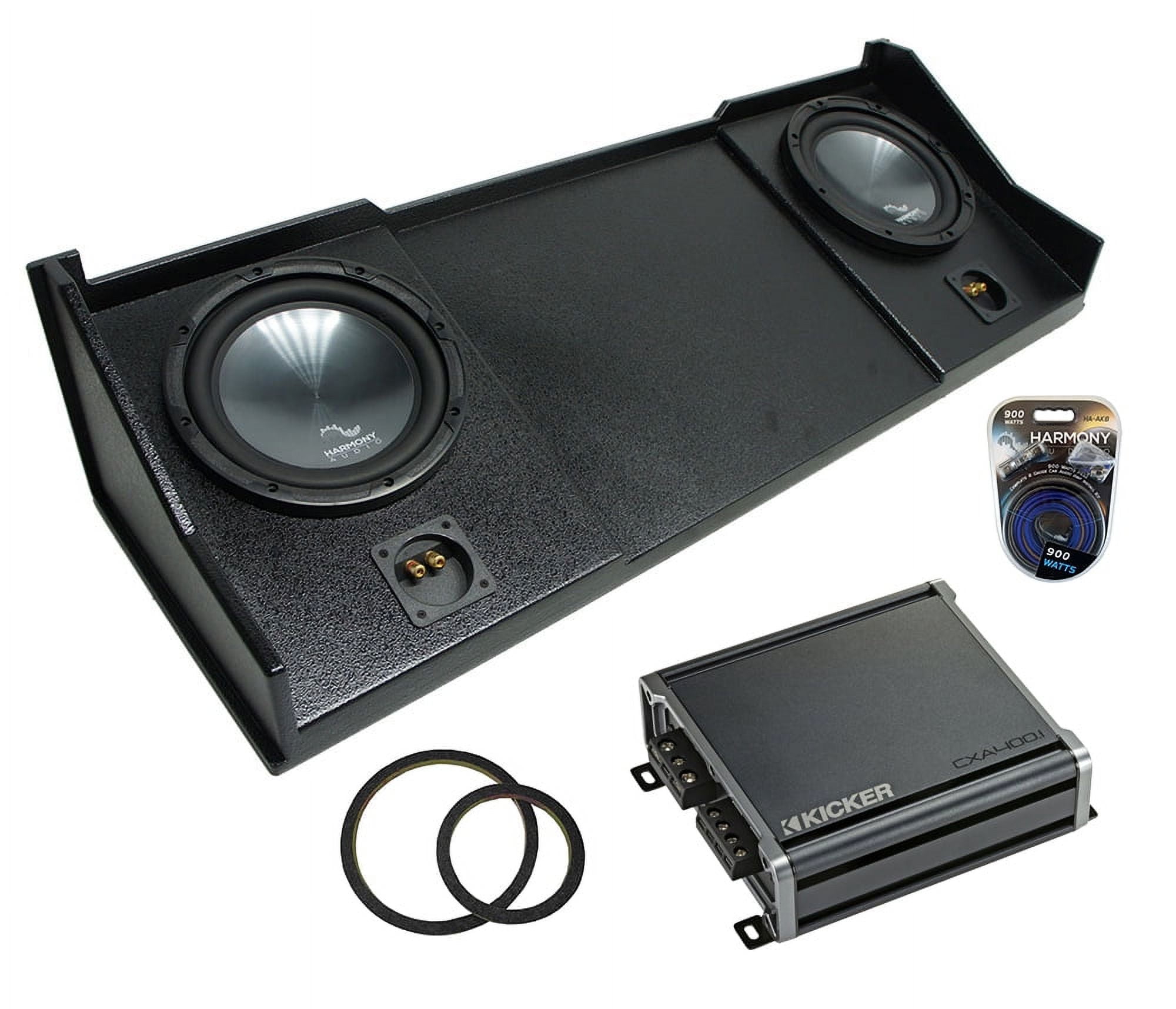 Fits 1994-2001 Dodge Ram Truck Harmony R104 Dual 10" Rhino Sub Box ...