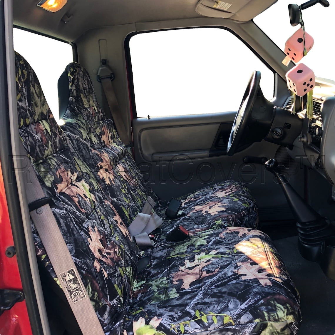 1998 - 2001 Ford Ranger or Explorer 60/40 Front Row Camo Seat Covers ...