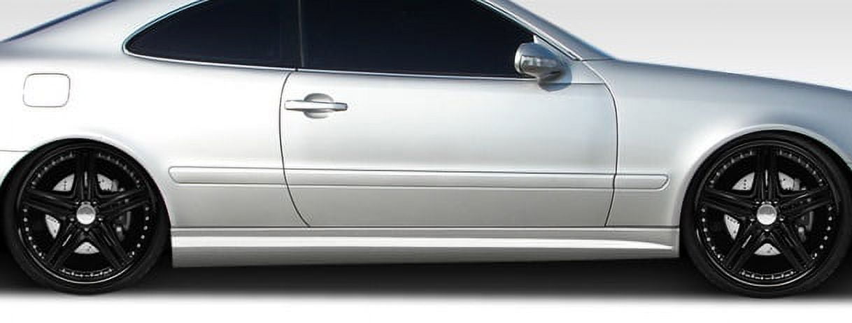 1998-2002 Mercedes CLK W208 Duraflex C63 Look Side Skirts Rocker Panels ...