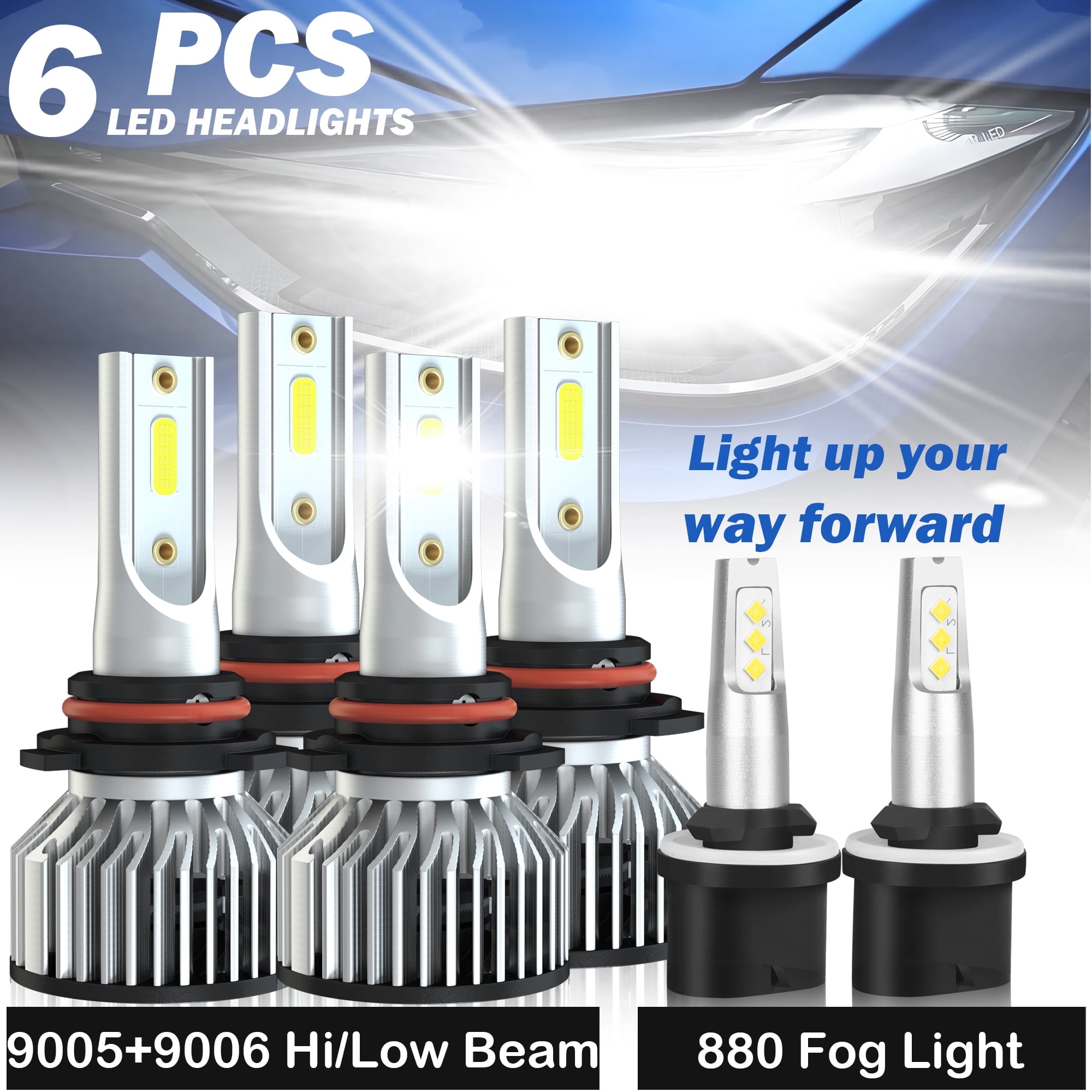 For 1998-2004 Cadillac Seville 1999 2000 2001 2002 2003 LED Headlight ...