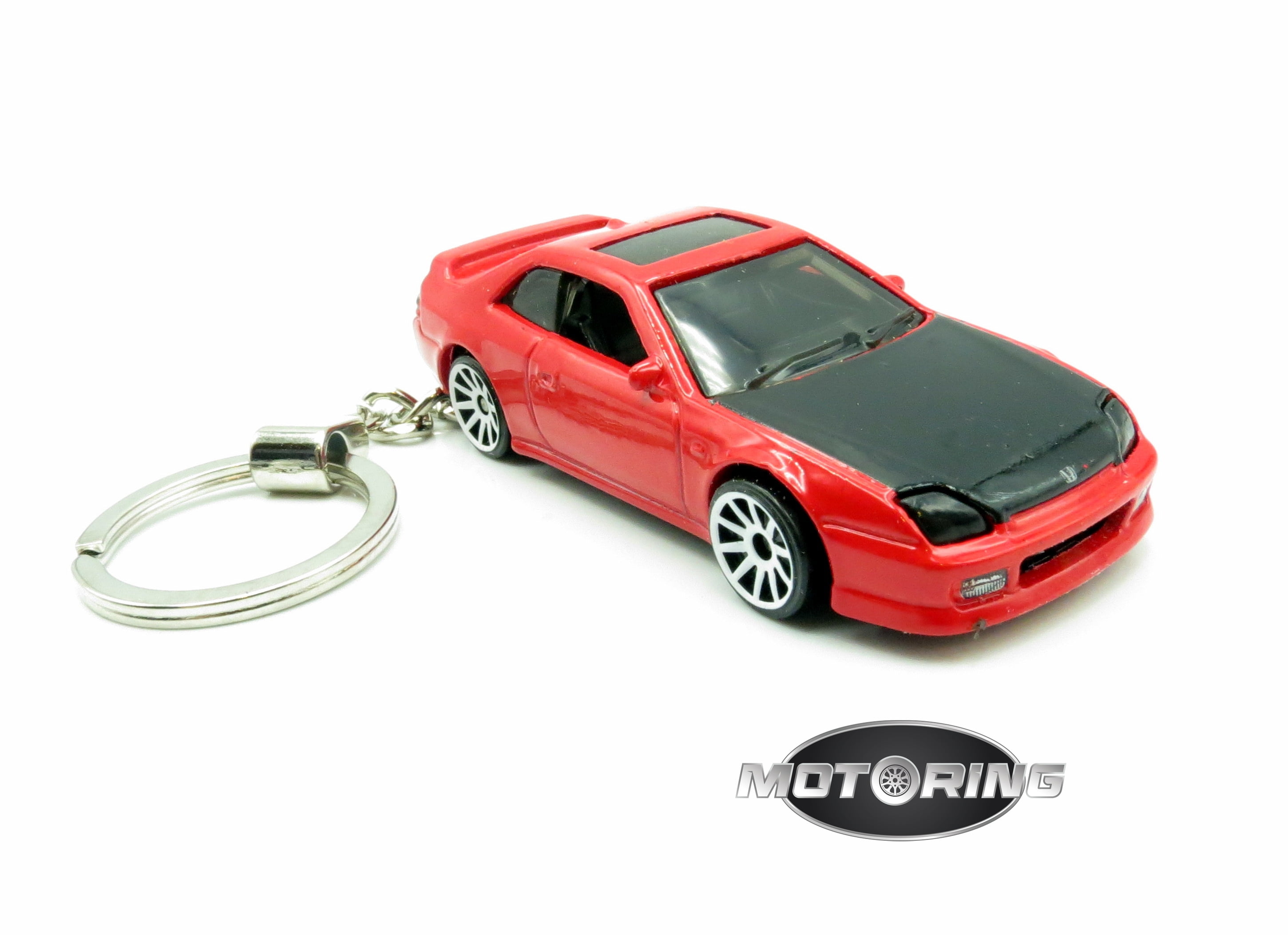 1998 '98 Honda Prelude Red Car Rare Novelty Keychain 1:64 Diecast ...
