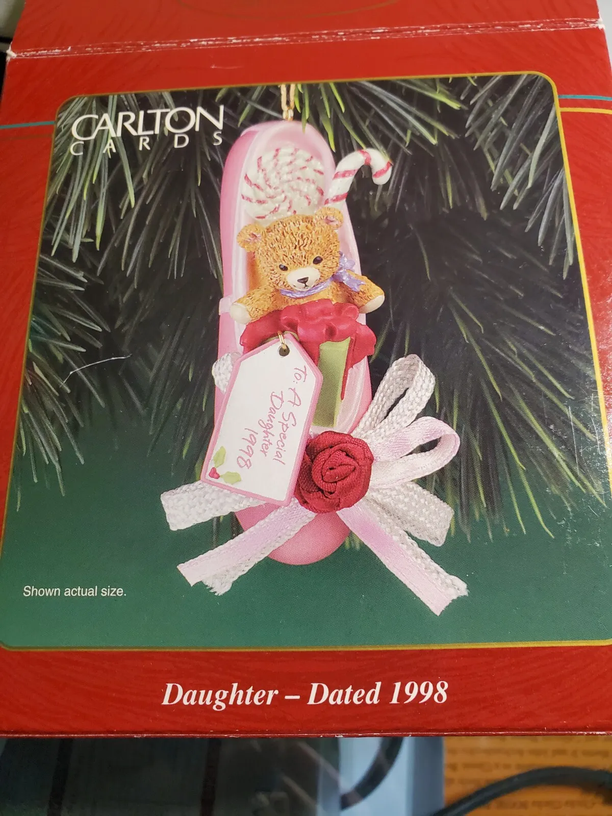 1998 Daughter (Teddy Bear) by Carlton Cards - Walmart.com
