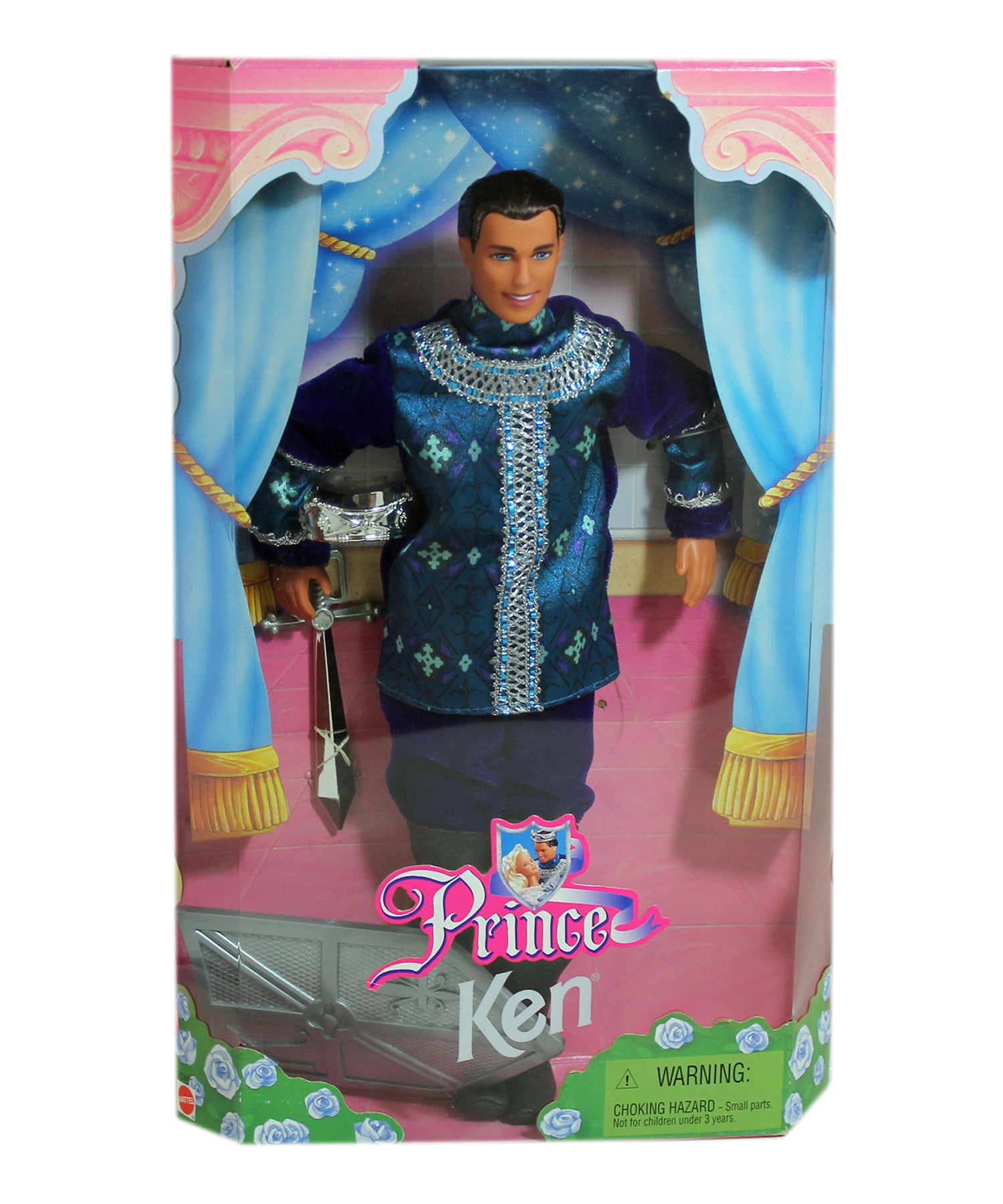 1998 Ken as Sleeping Beauty's Prince Barbie, NRFB, (20491) Mint Box ...
