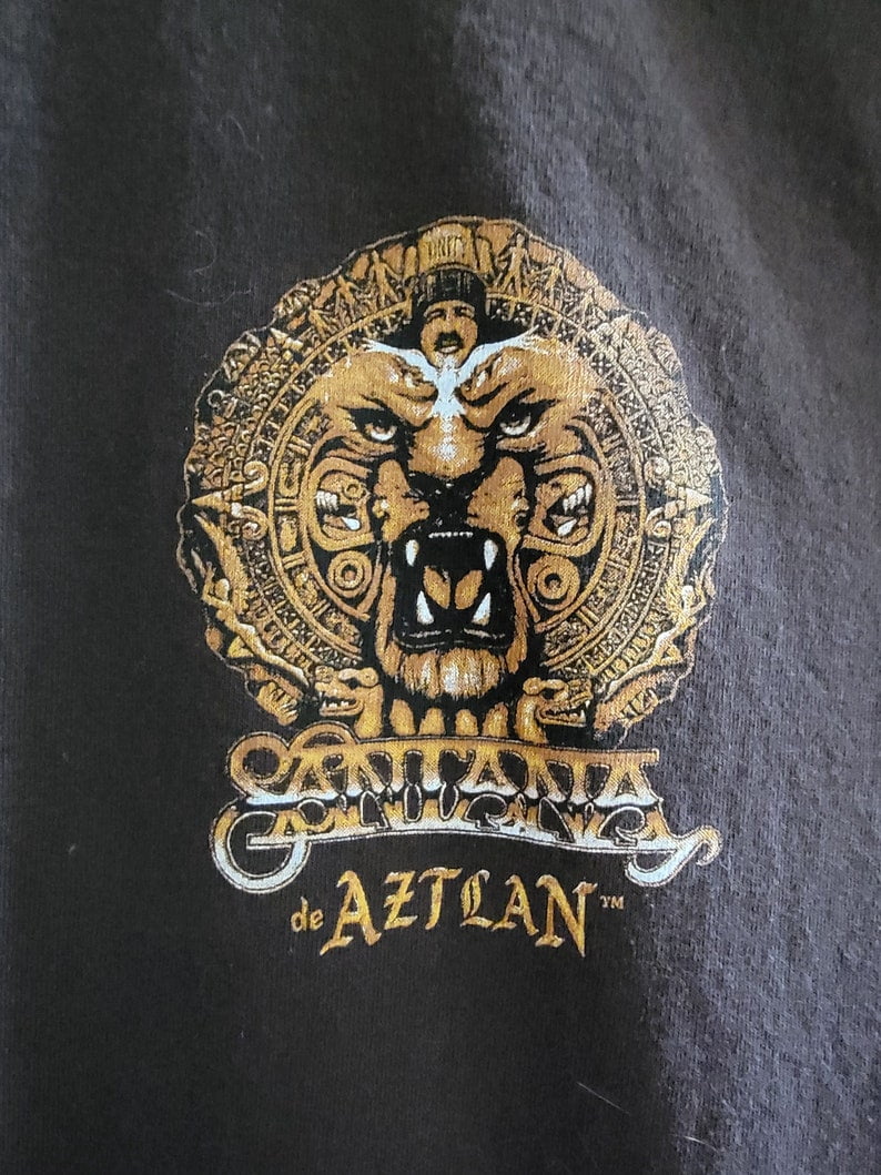1998 SANTANA DE AZTLAN from the heart tour vintage Tshirt *see ...