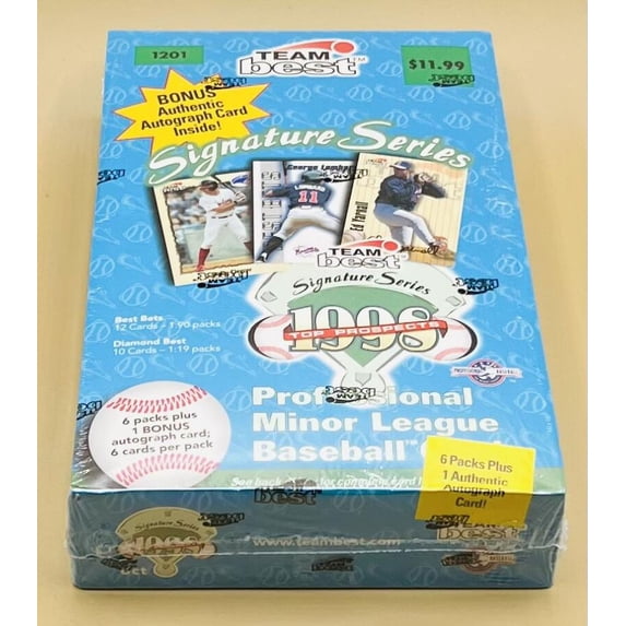 1998 Team Best Signature Series Professional Minor League Baseball ...