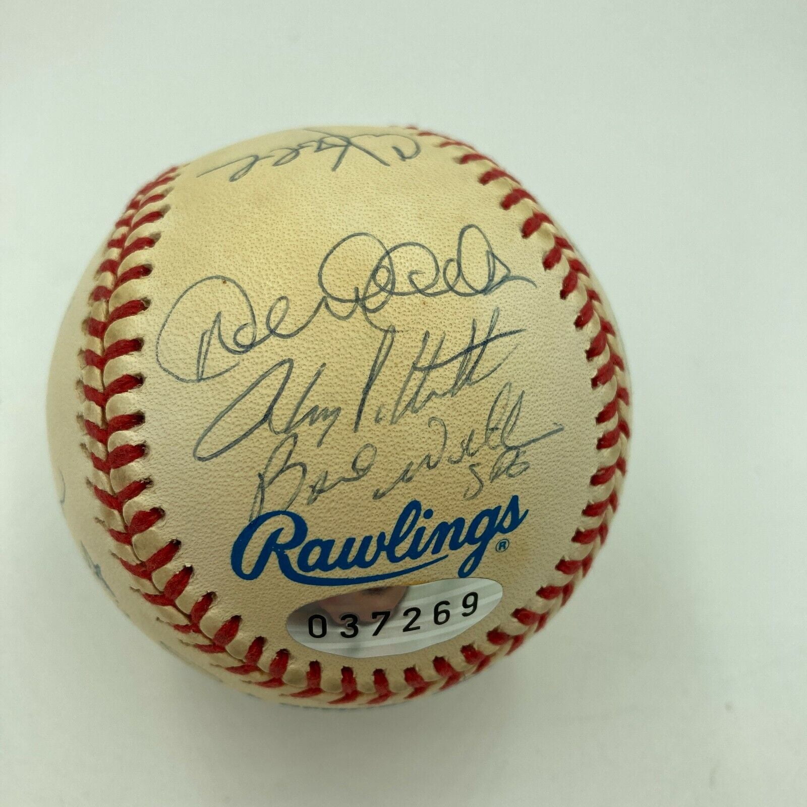 1998 Yankees World Series Champs Team Signed Baseball Derek Jeter Rivera JSA COA - Walmart.com