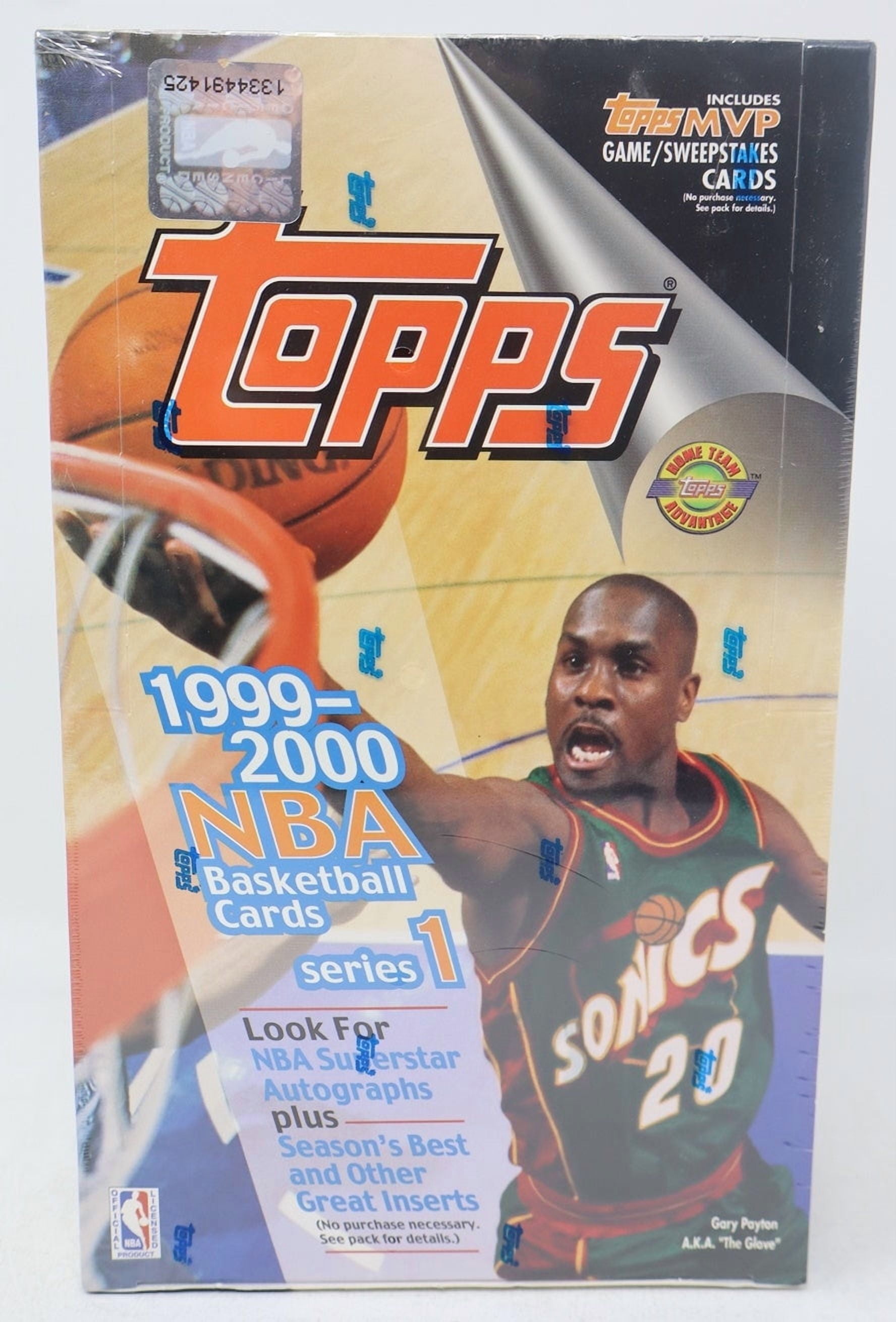 1999/00 Topps Basketball Series 1 Jumbo Box (HTA) (12/40) - Walmart.com
