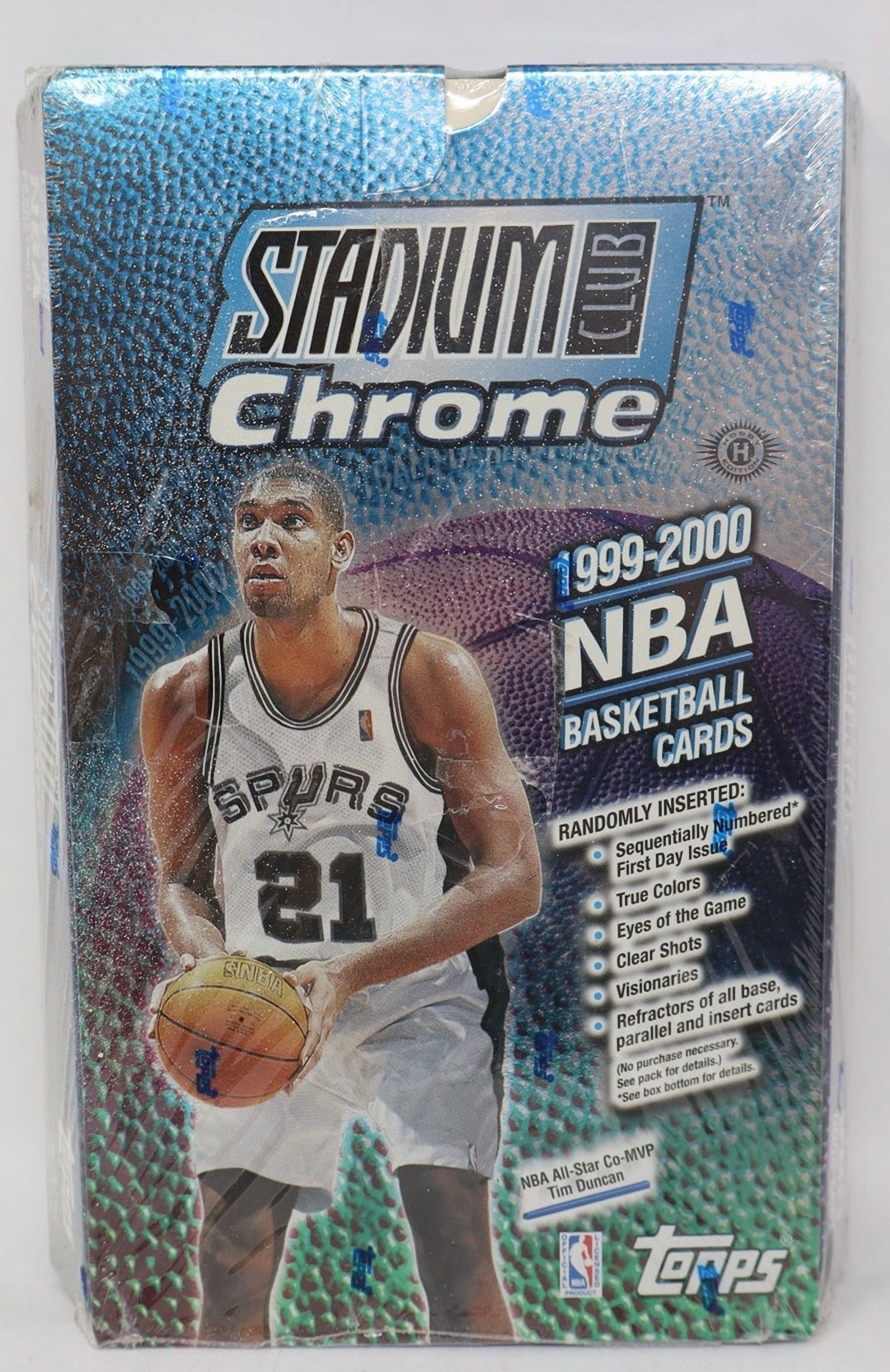 1999/00 Topps Stadium Club Chrome Basketball Box (Hobby) (24/5 ...
