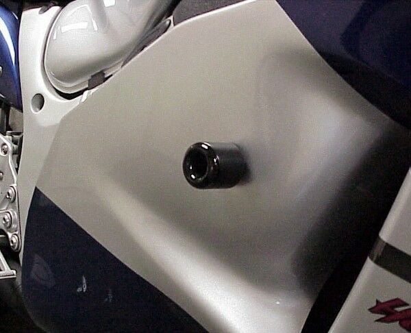 1999-2007 Suzuki Hayabusa BLACK BILLET NO-CUT FRAME SLIDERS - Walmart.com