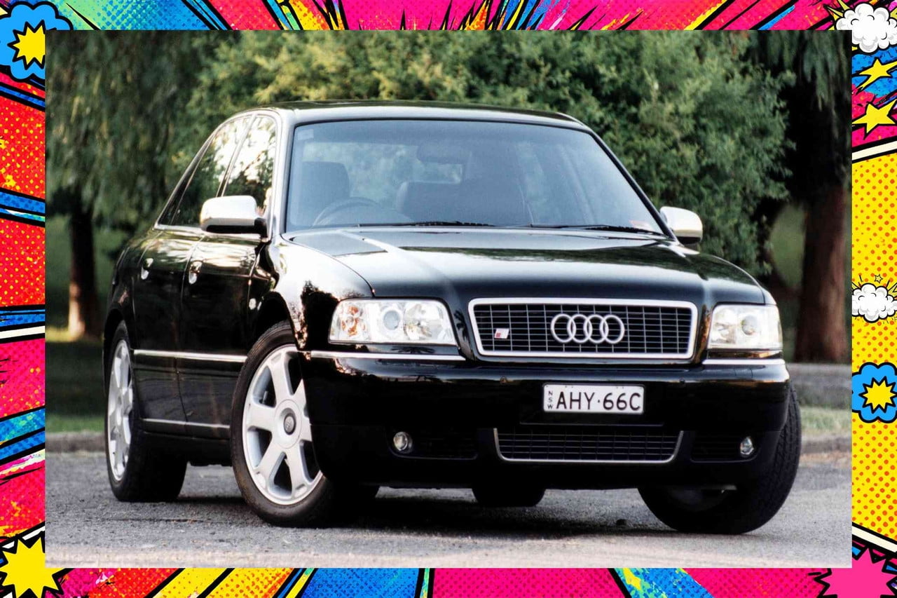 1999 Audi S8 AU - Pop Art Edition | 12x18 Inch Laminated Poster ...