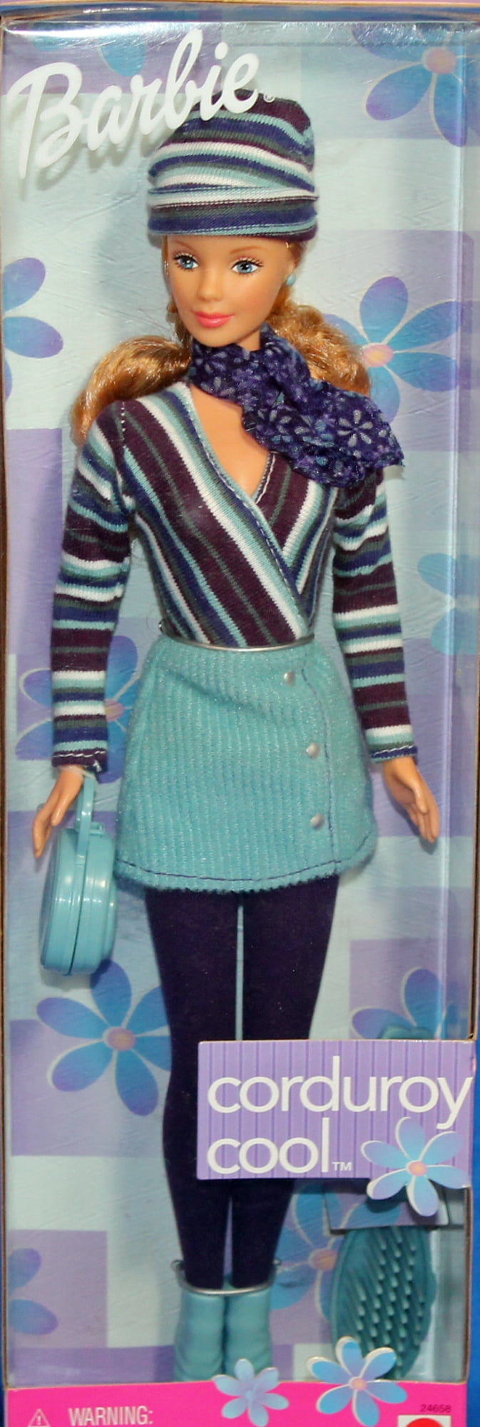1999 Corduroy Cool Barbie, NRFB, (24658) Non-Mint Box - Walmart.com