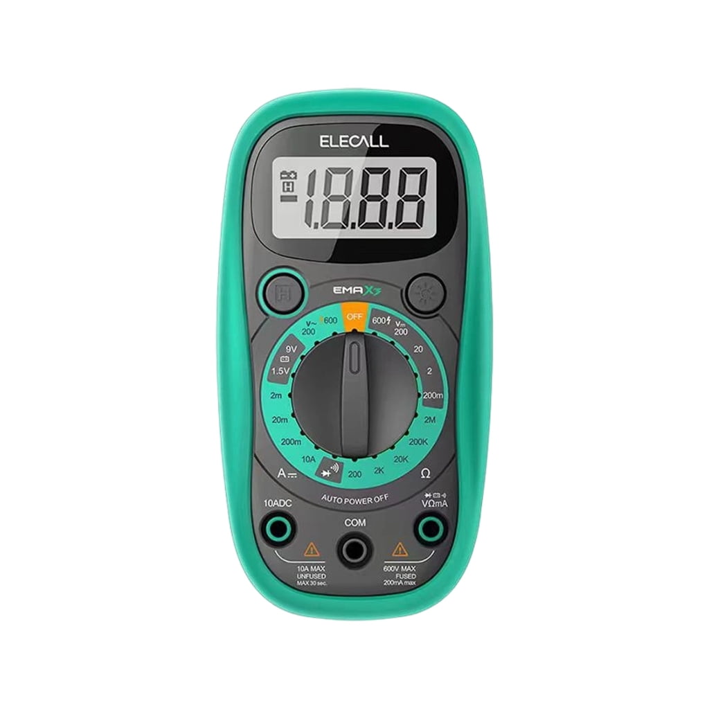 1999 Count Multi Tester with Backlit Buzzer Auto Off Portable ...