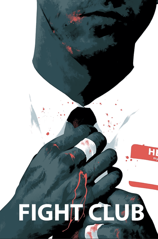 1999 Fight Club Poster 24x36 | Iconic Psychological Thriller | Brad ...