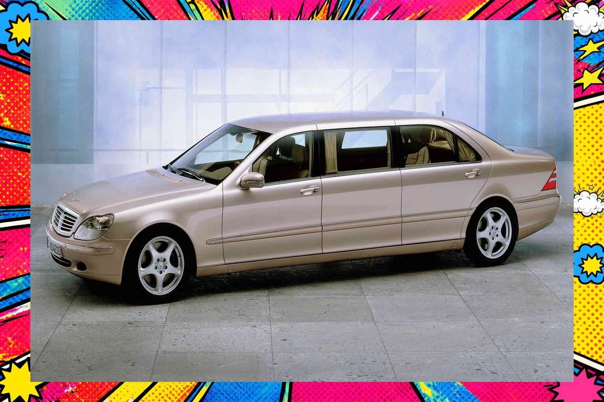 1999 Mercedes-Benz S-Class Pullman - Pop Art Edition | 20x30 Inch ...