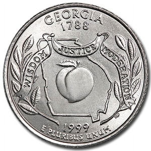 1999-P Georgia State Quarter BU - Walmart.com