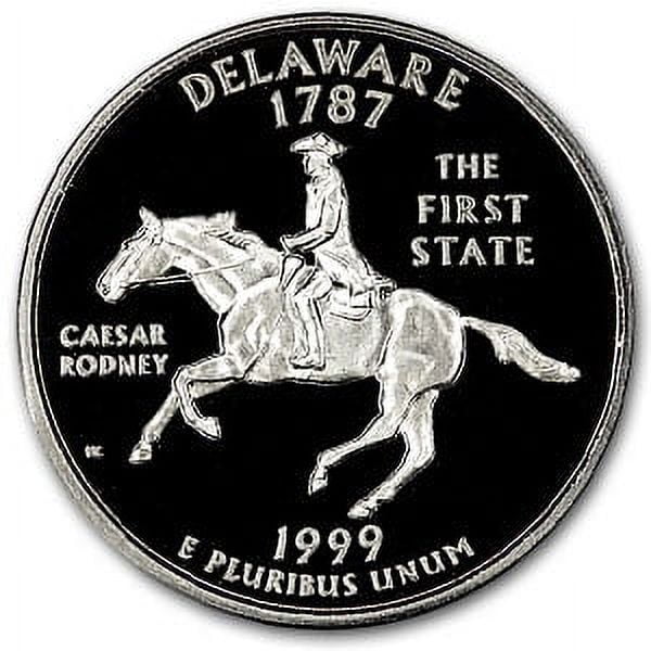 1999-S Delaware State Quarter Gem Proof - Walmart.com