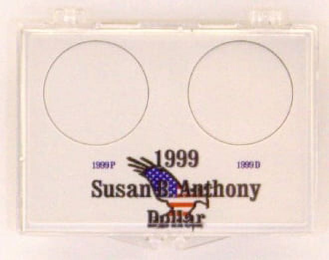 1999 SBA Dollar P & D 2X3 Coin Snap Lock Holders - Walmart.com