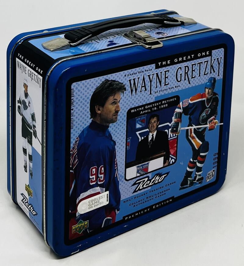1999 Upper Deck Retro Wayne Gretzky The Great One Tin Lunch Box ...
