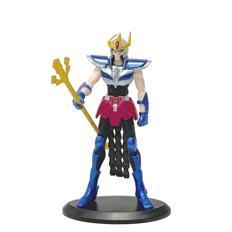 19CM Anime Figure Phoenix Ikki Hyoga Seiya Shiryu Standing Armor Model ...