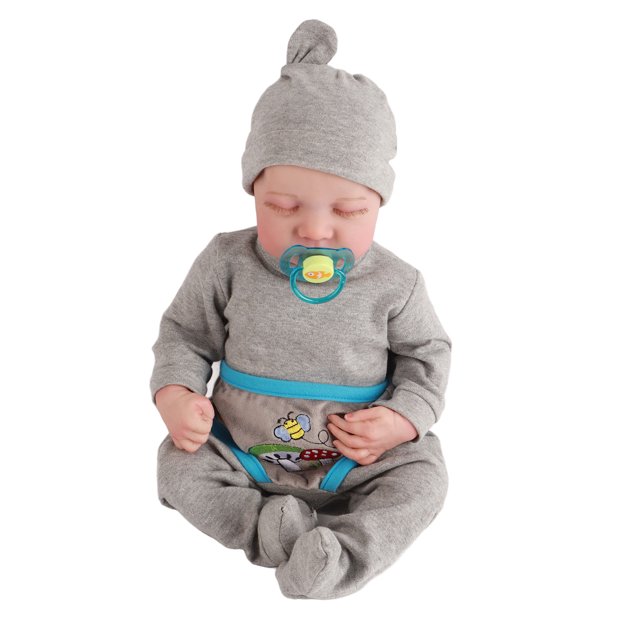 19Inc Reborn Baby Dolls Simulation Newborn Sleeping Baby Doll Real Life ...