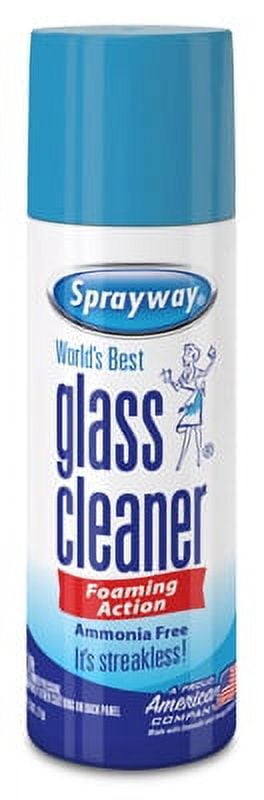 19OZ Aerosol Glass Cleaner Spray Can Leaves No Film Ammonia Free, Each ...