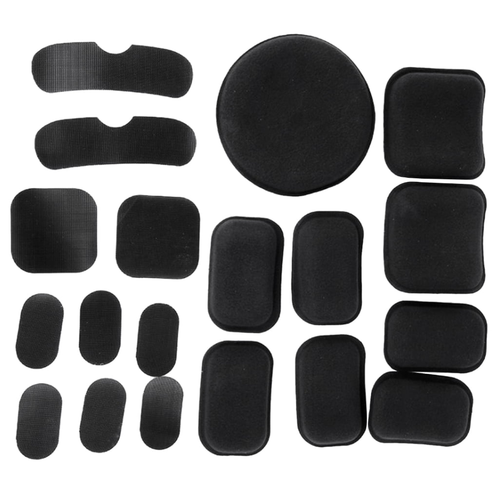 19Pcs Bike Helmet Padding Kit, Universal Bicycle Replacement Foam Pads ...