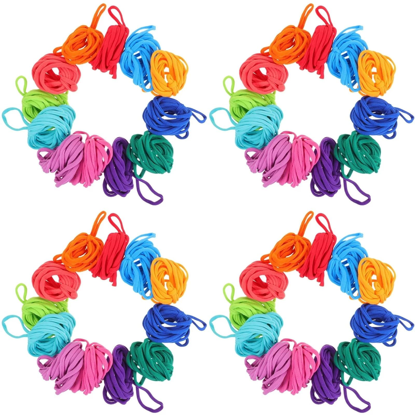 19Potholder Weaving Loops Multicolored Elastic Bands For Kids Kits for ...