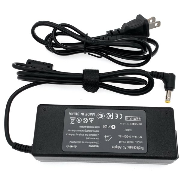 19V 3.95A 75W AC Adapter Charger For Toshiba Satellite A200 L300 L305 L450 L350 - Walmart ...