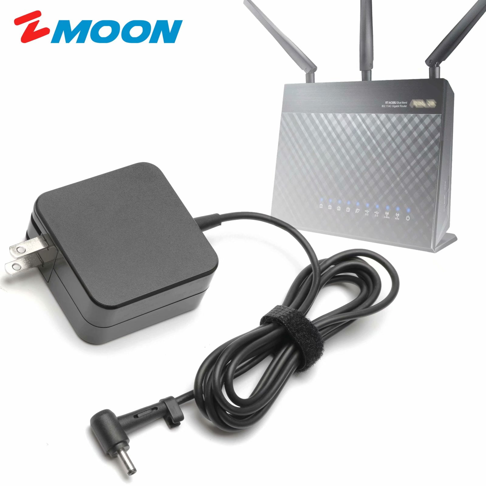19V AC/DC Adapter Compatible with Asus RT-AC68U AC68R AC68W RT-AC56U RT ...