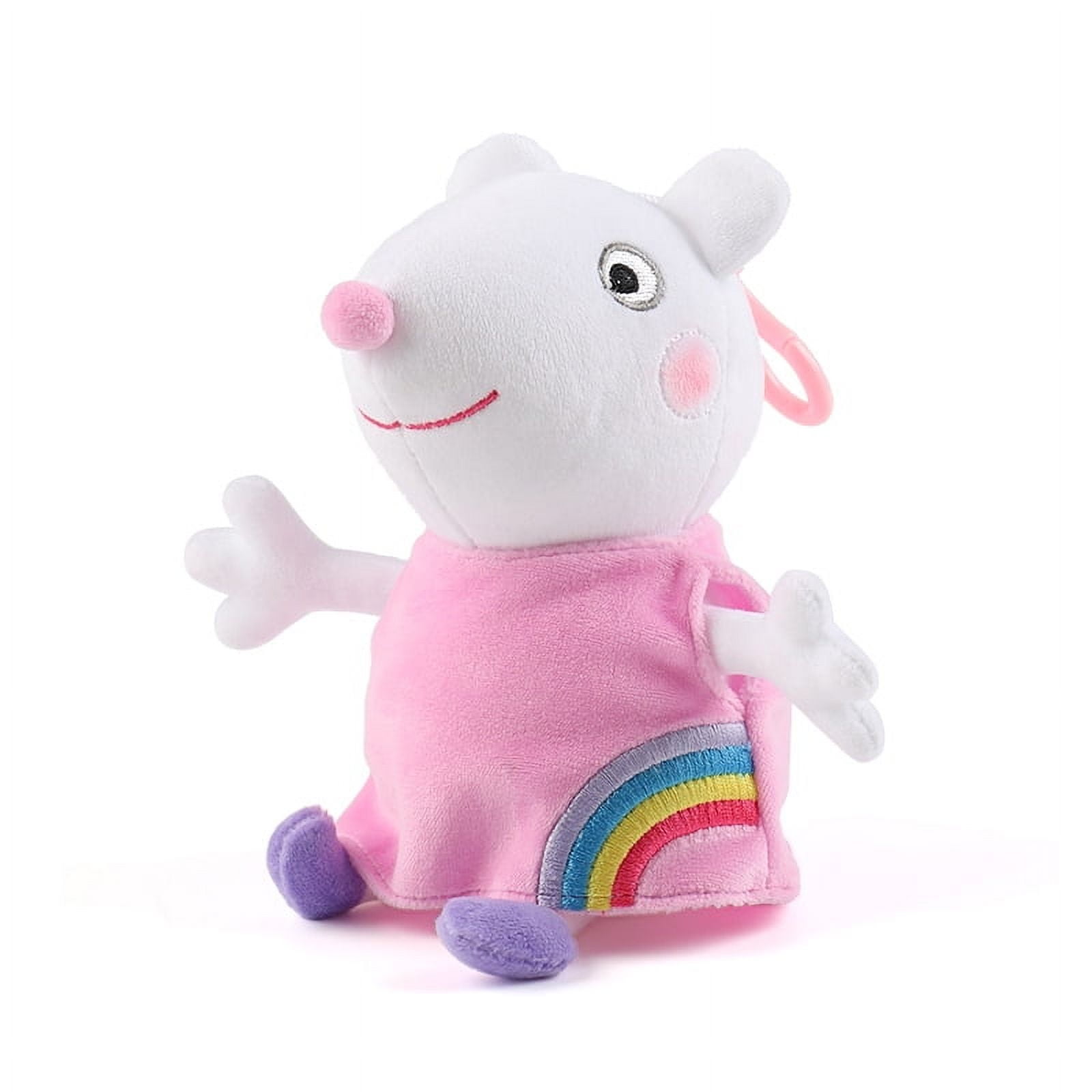 19cm 100% Genuine PEPPA PIG Stuffed Soft Doll Peppa George Zoe Suzy ...