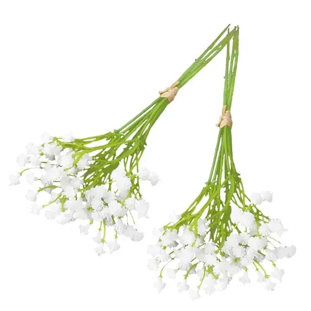 Mini Artificial Flowers Gypsophila Bouquet Fake Flowers For Wedding ...