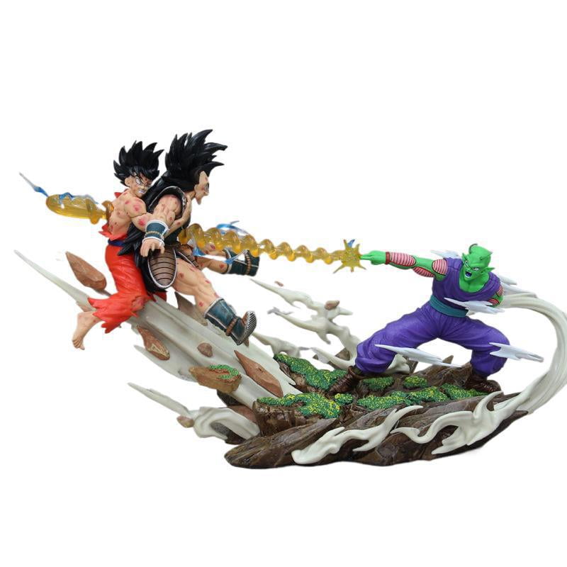 19cm Dragon Ball Piccolo Goku Raditz Piccolo Anime Figure Resonance Pvc ...