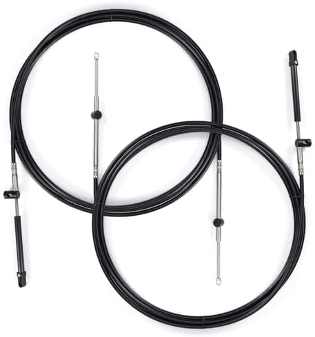 19ft Boat Throttle and Shift Control Cables, 600A Gen I Remote Cable ...